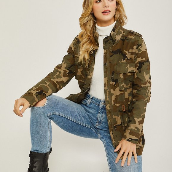 Great Description About Love Tree Camo Jacket